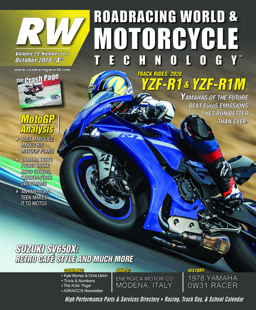 October 2019 - Roadracing World Magazine | Motorcycle Riding, Racing ...