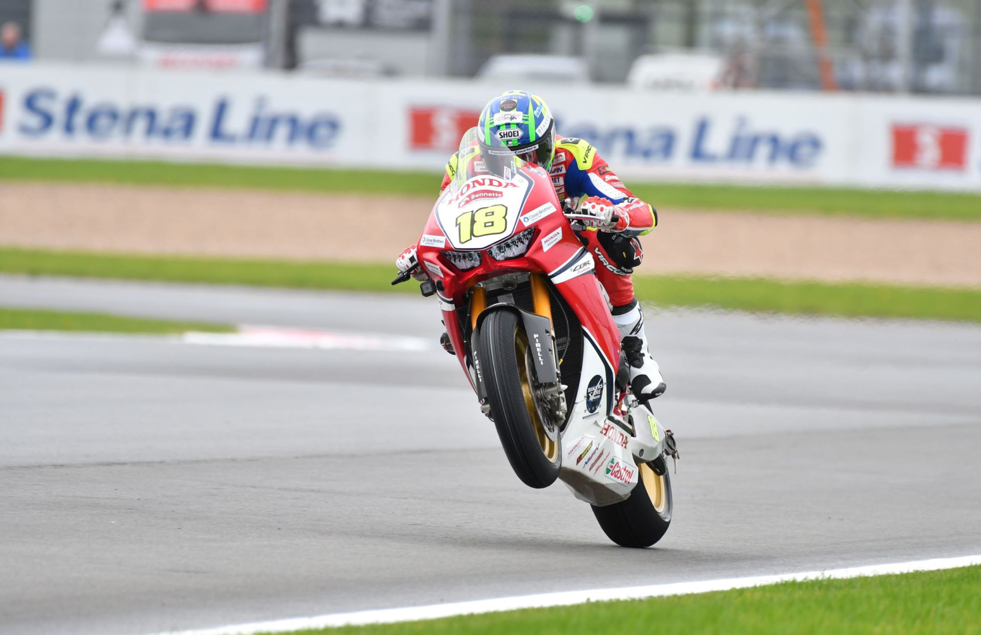 British Superbike: Andrew Irwin Quickest In Mixed Conditions During ...