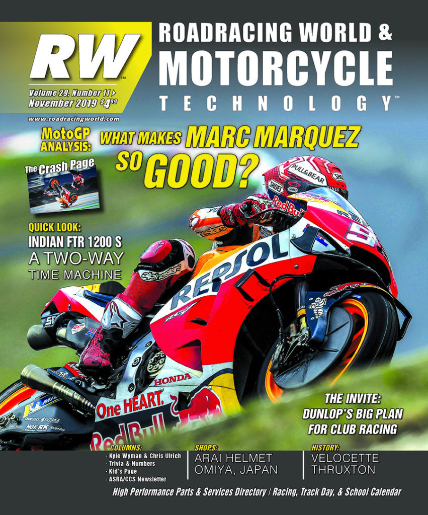 November 2019 - Roadracing World Magazine | Motorcycle Riding, Racing ...