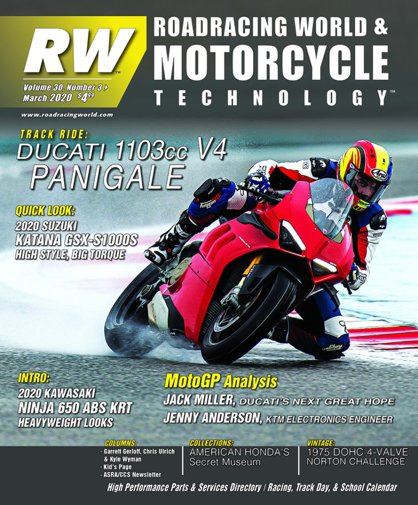 March 2020 - Roadracing World Magazine | Motorcycle Riding, Racing ...