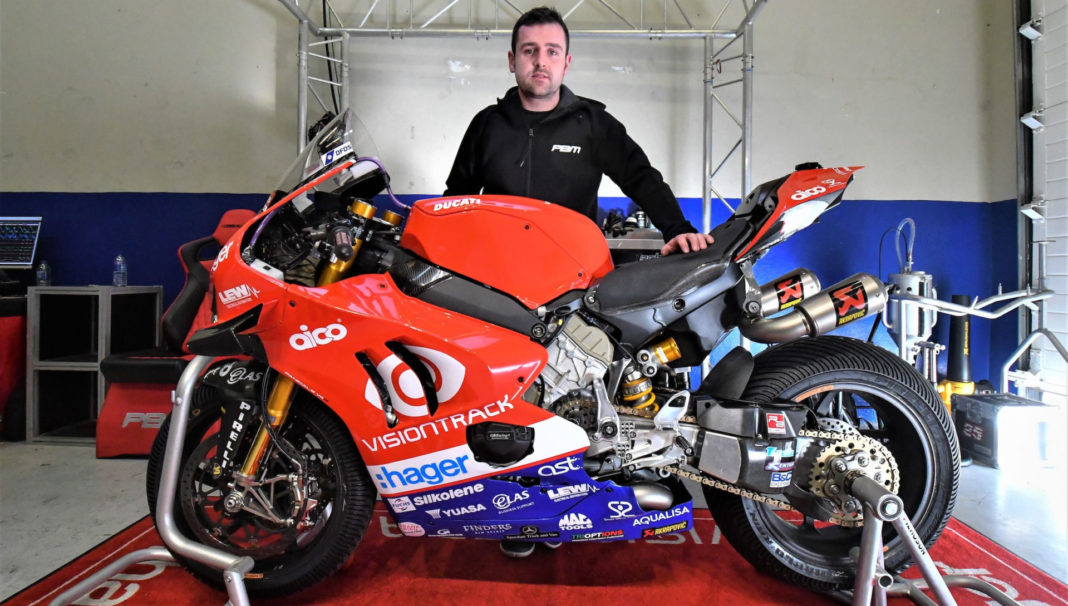 Michael Dunlop Racing Ducati Panigale V4 R At Isle Of Man TT ...