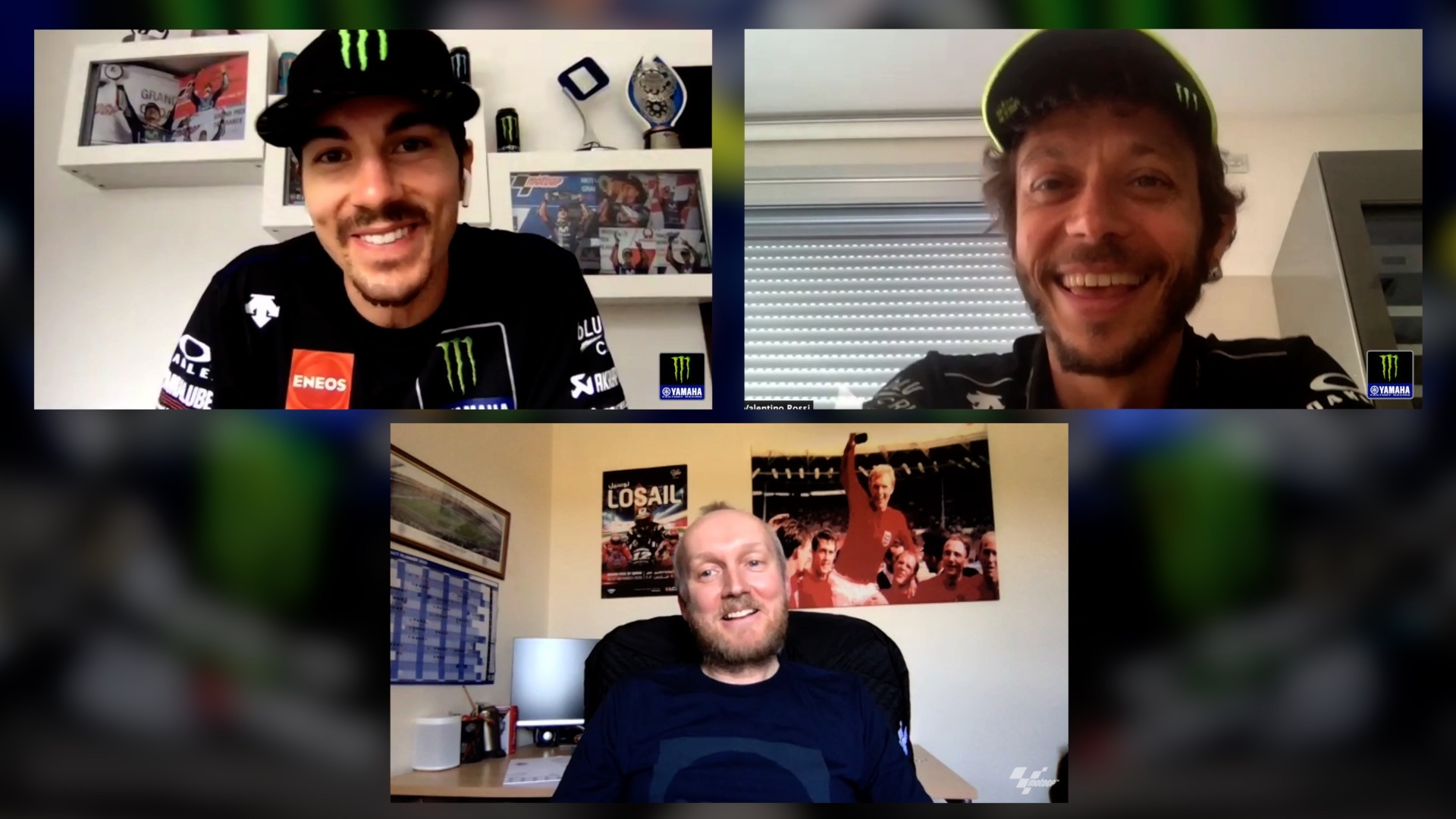 MotoGP: Video With Maverick Vinales And Valentino Rossi - Roadracing ...