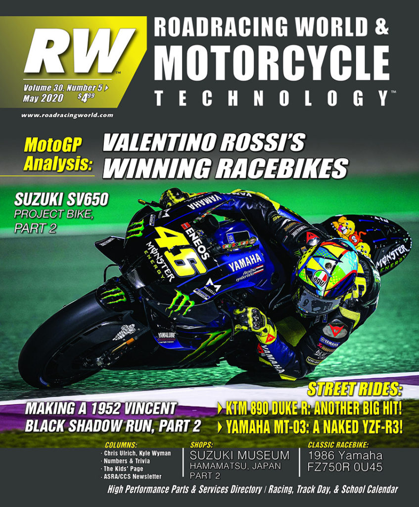 May 2020 - Roadracing World Magazine | Motorcycle Riding, Racing & Tech ...
