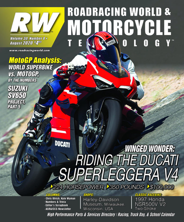 August 2020 - Roadracing World Magazine | Motorcycle Riding, Racing ...