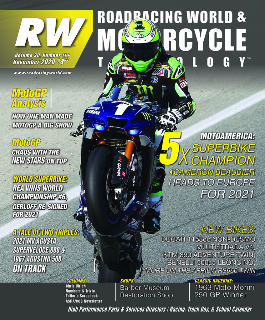 November 2020 - Roadracing World Magazine | Motorcycle Riding, Racing ...
