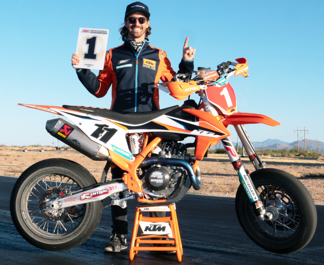 AMA Supermoto: Fillmore Rides KTM 450 SMR To Championship - Roadracing ...