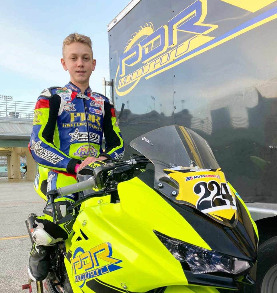 MotoAmerica: Dreher Joins PDR Motorsports To Race Junior Cup ...
