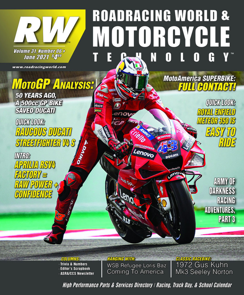 June 2021 - Roadracing World Magazine | Motorcycle Riding, Racing ...