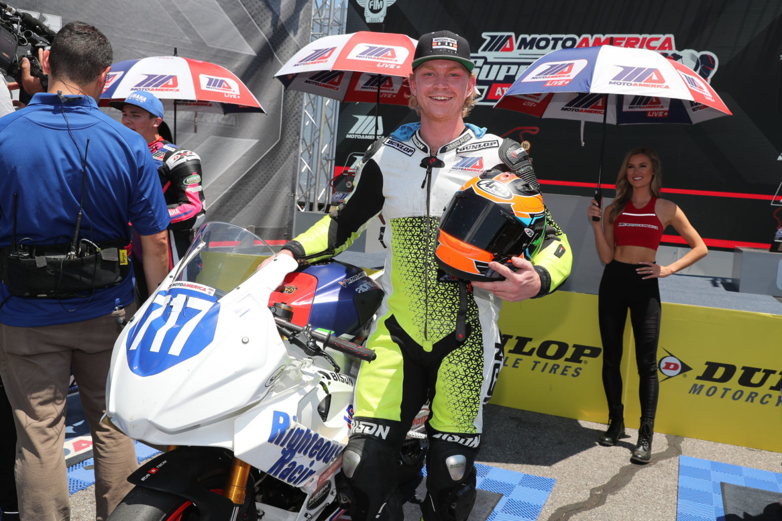 MotoAmerica: Barry Best In Twins Cup FP1 At Brainerd - Roadracing World Magazine | Motorcycle ...