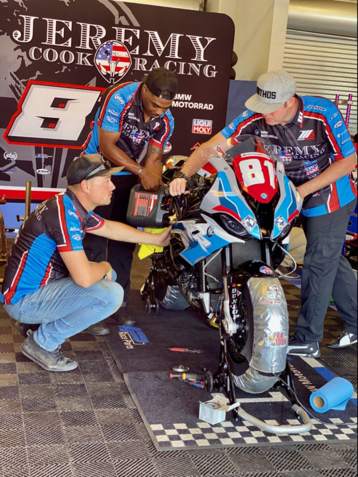 MotoAmerica Superbike: Jeremy Cook Out With Re-Broken Collarbone ...