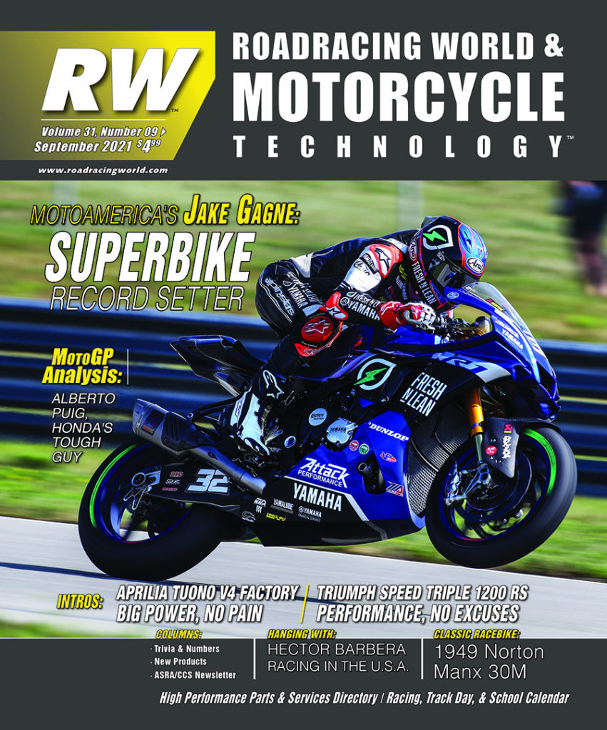 September 2021 - Roadracing World Magazine | Motorcycle Riding, Racing ...