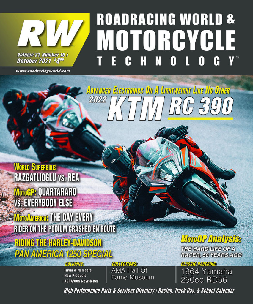 October 2021 - Roadracing World Magazine | Motorcycle Riding, Racing ...