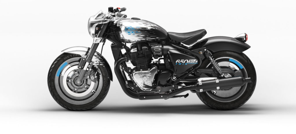 Royal Enfield Unveils SG650 Concept Bike At EICMA Show (Video ...