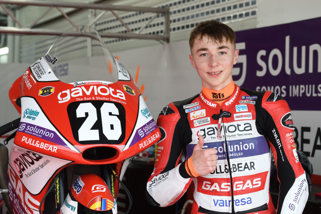 FIM CEV Repsol Series: Ogden Captures Moto3 Pole At Rainy Valencia ...