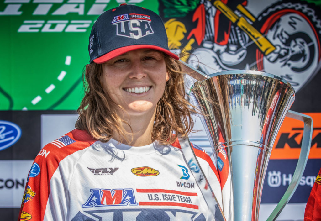 Brandy Richards Named 2021 AMA Motorcyclist Of The Year - Roadracing ...