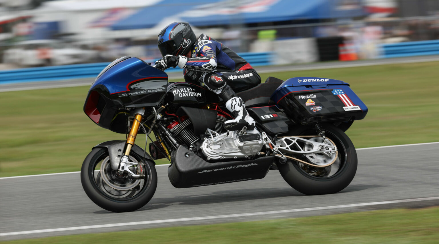 MotoAmerica: Kyle Wyman Leads King Of The Baggers FP1 At Daytona ...