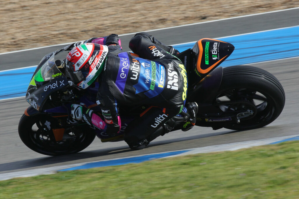 MotoE: Canepa Leads On Rainy Day Two Of Testing At Jerez - Roadracing ...