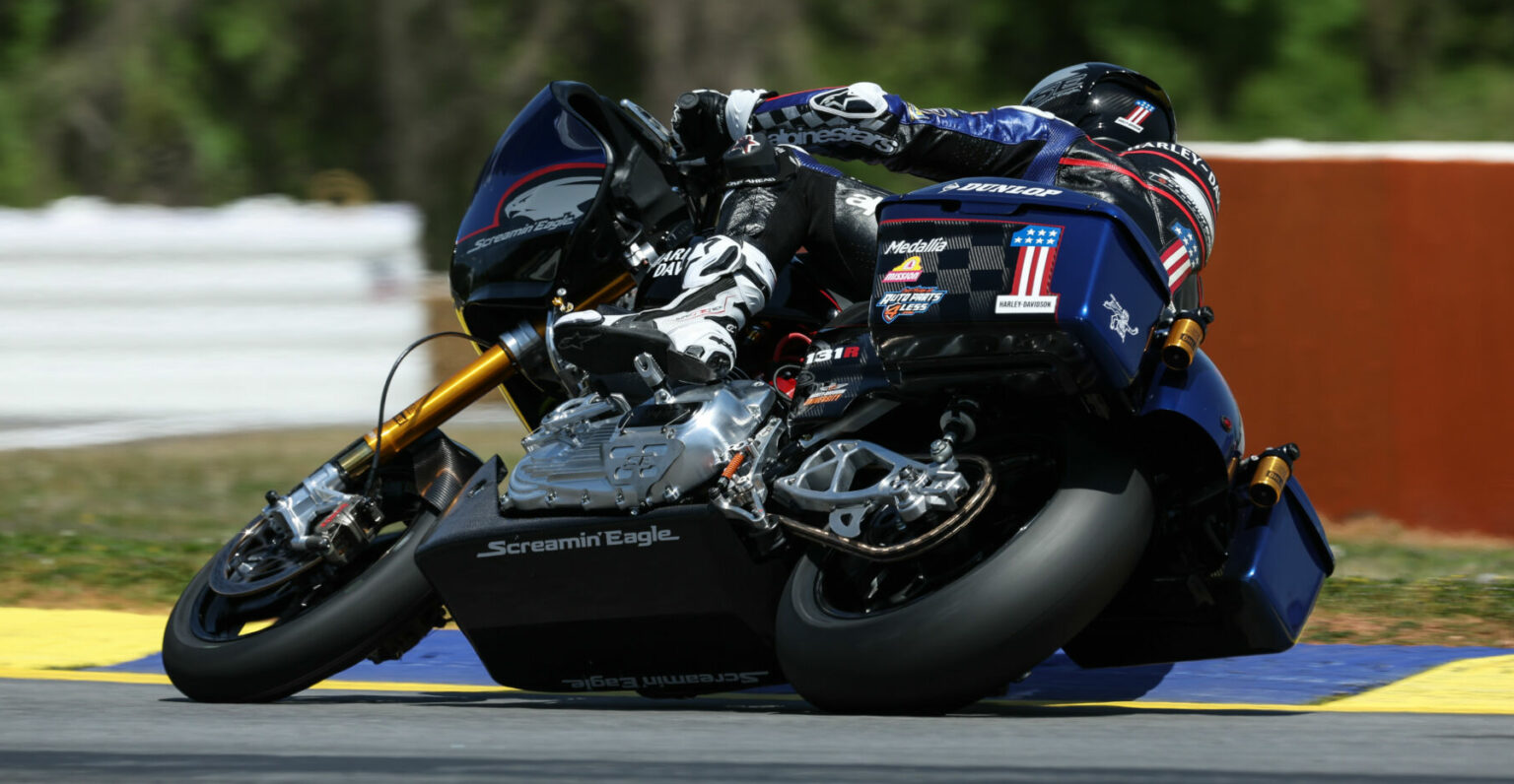 MotoAmerica: Kyle Wyman Takes King Of The Baggers Pole At Road Atlanta ...