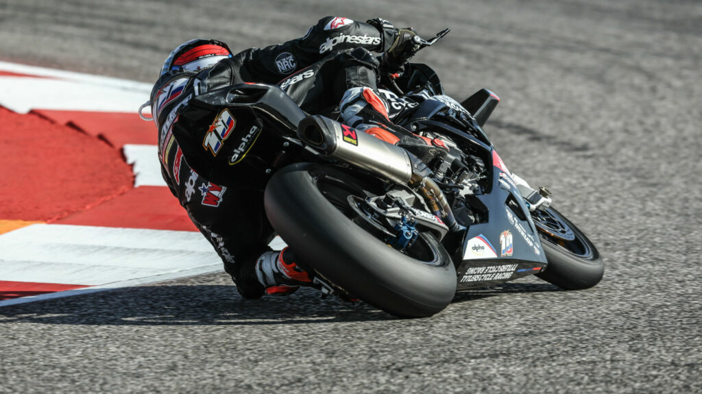 MotoAmerica: Travis Wyman Leads Stock 1000 FP1 At Road Atlanta ...