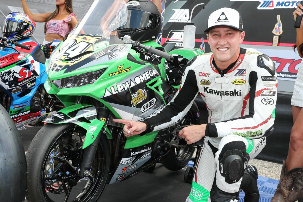 MotoAmerica: Cody Wyman Tops Junior Cup FP1 At VIR - Roadracing World ...