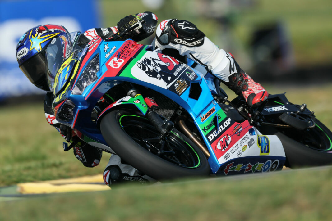MotoAmerica: Van Earns Junior Cup Pole Position At VIR - Roadracing ...