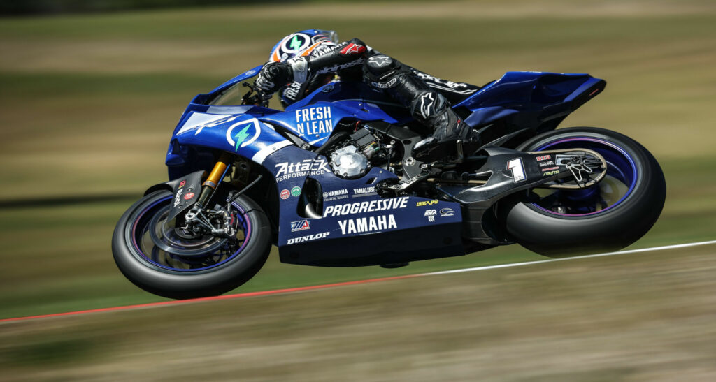 MotoAmerica: Gagne Smashes Lap Record, Takes Superbike Pole Position ...