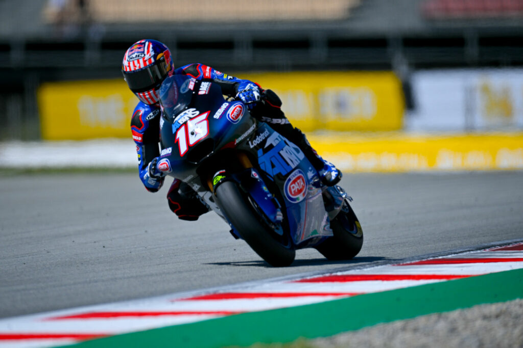 Moto2: American Joe Roberts Quickest In FP2 At Catalunya - Roadracing ...