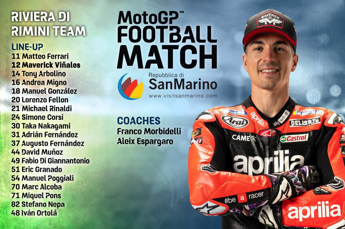 MotoGP: Riders Face Off In Full Soccer Match (Includes Video Link ...