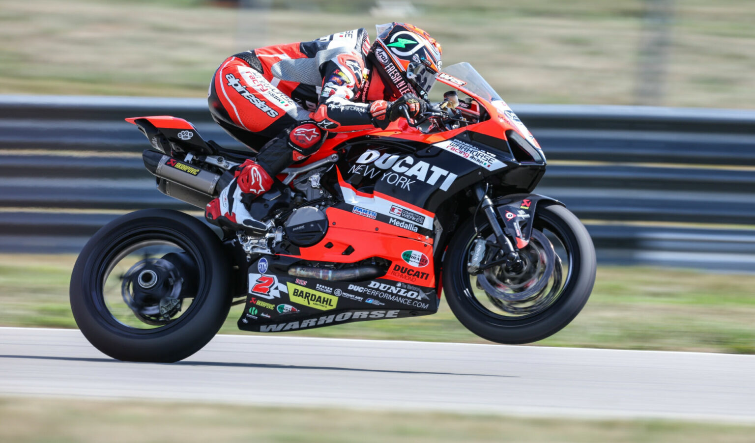 MotoAmerica: Herrin Riding Ducati Superbike At Barber - Roadracing ...