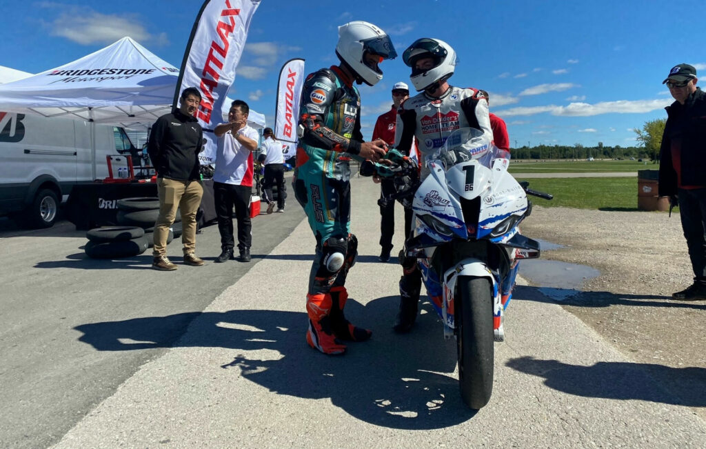 Canadian Superbike: Young, Dion Test Bridgestones At Grand Bend ...