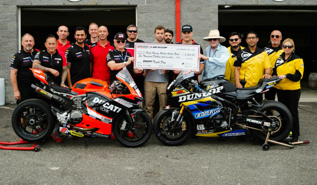 Warhorse HSBK Racing Ducati & Dunlop Team Up For RWAF Benefit ...