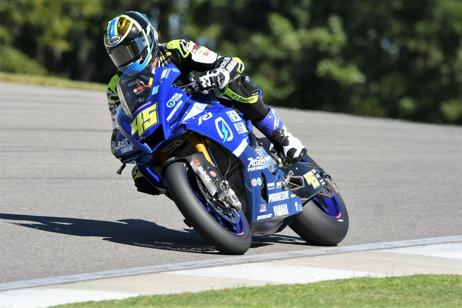 MotoAmerica: Petersen Lowers Lap Record In Superbike Q1 At Barber ...