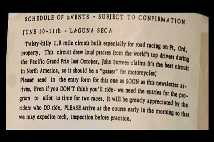 AFM: Registration For Oct. 8-9 Laguna Seca Doubleheader Opens Today ...