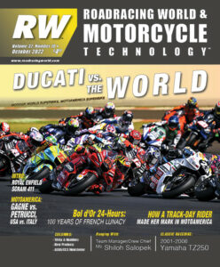 October 2022 - Roadracing World Magazine | Motorcycle Riding, Racing ...