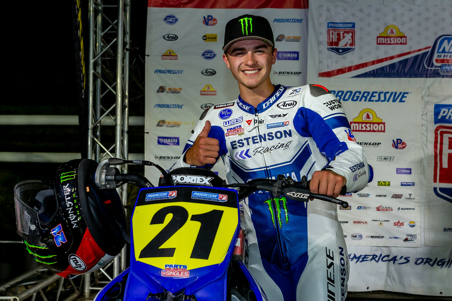 American Flat Track: Estenson Racing And Yamaha Announce 2023 Lineup ...