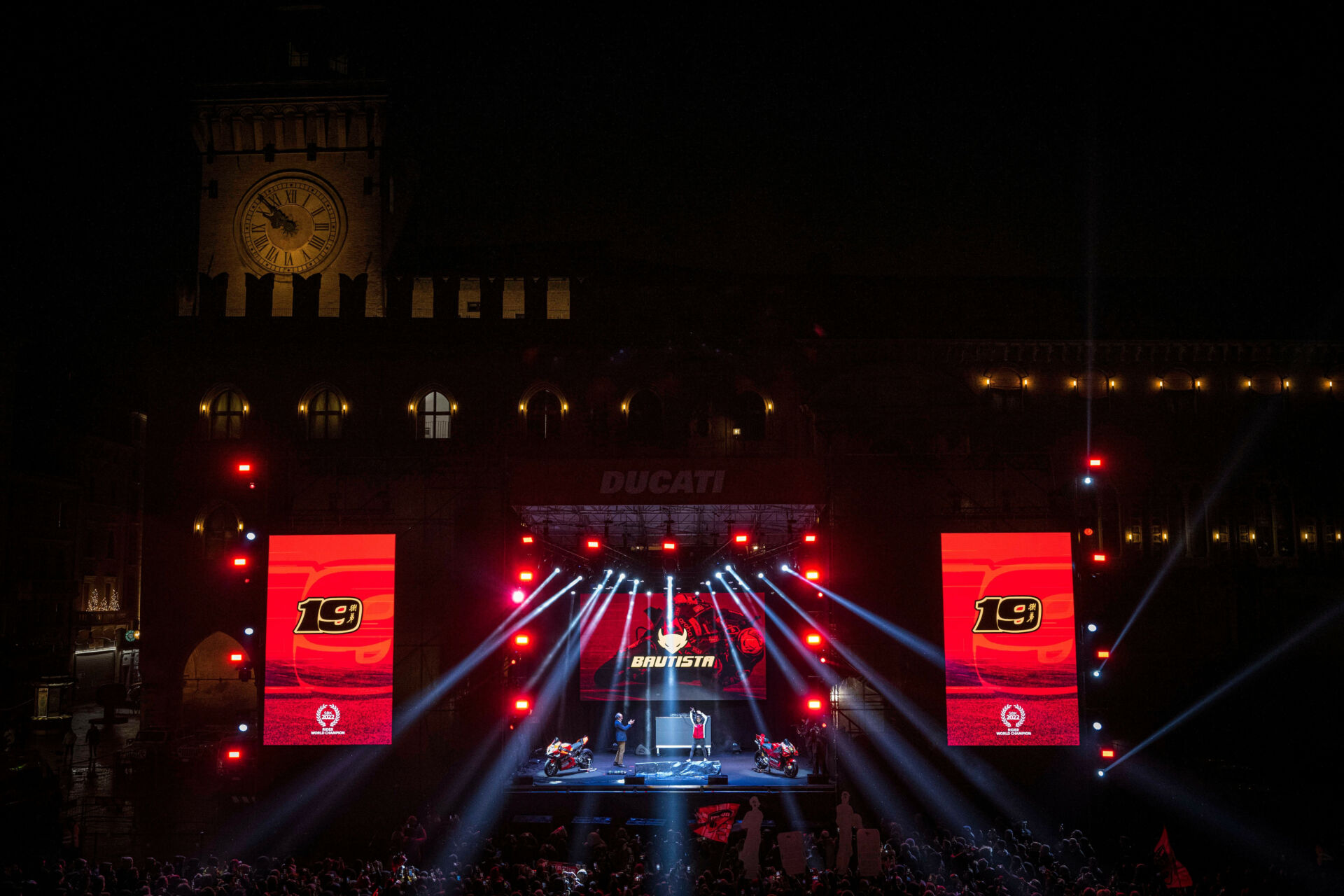 Ducati Celebrates "Perfect Season" In Bologna (Includes Video ...