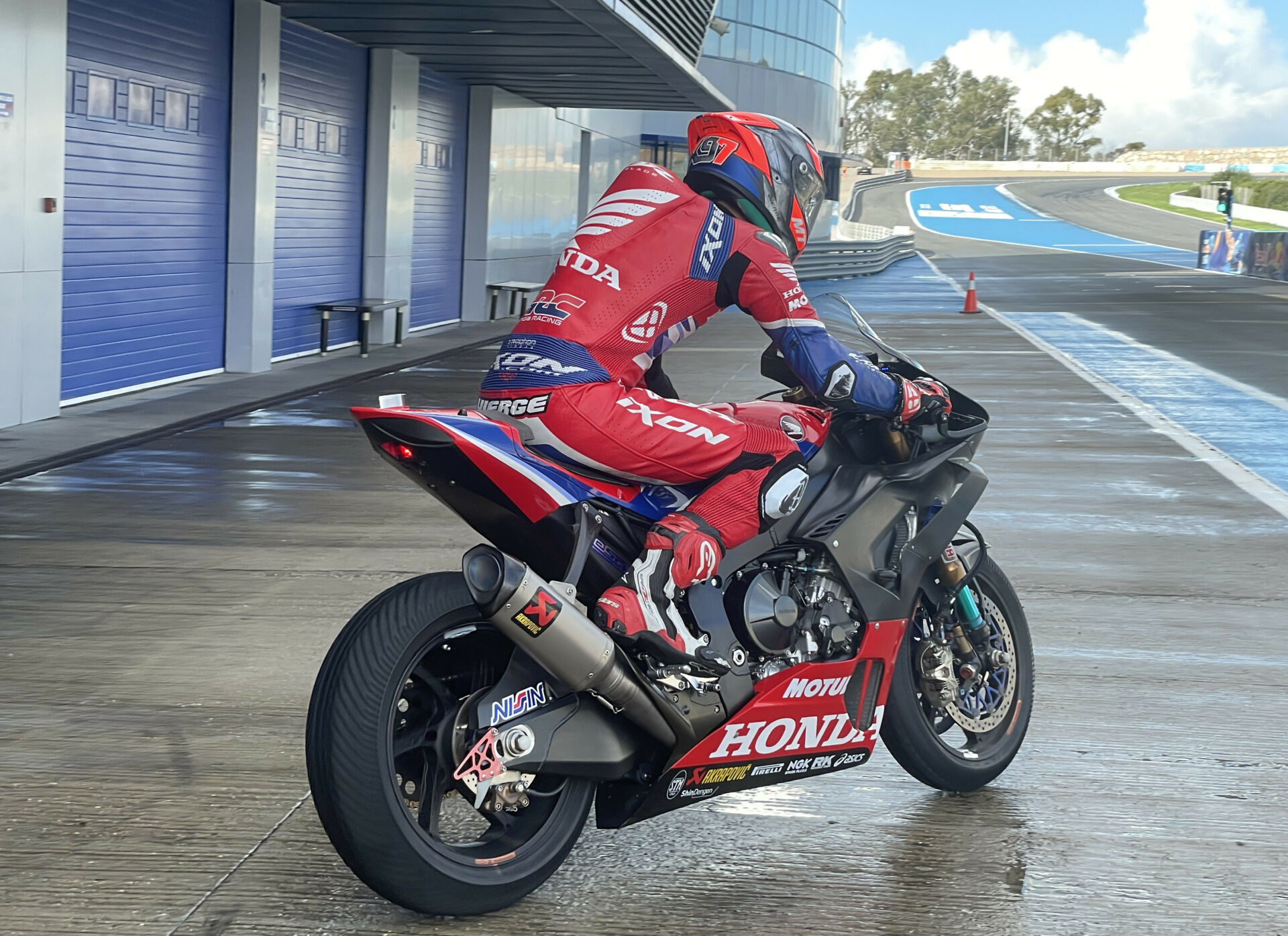 WorldSBK: Honda Says Jerez Test Useful Despite Rain - Roadracing World ...