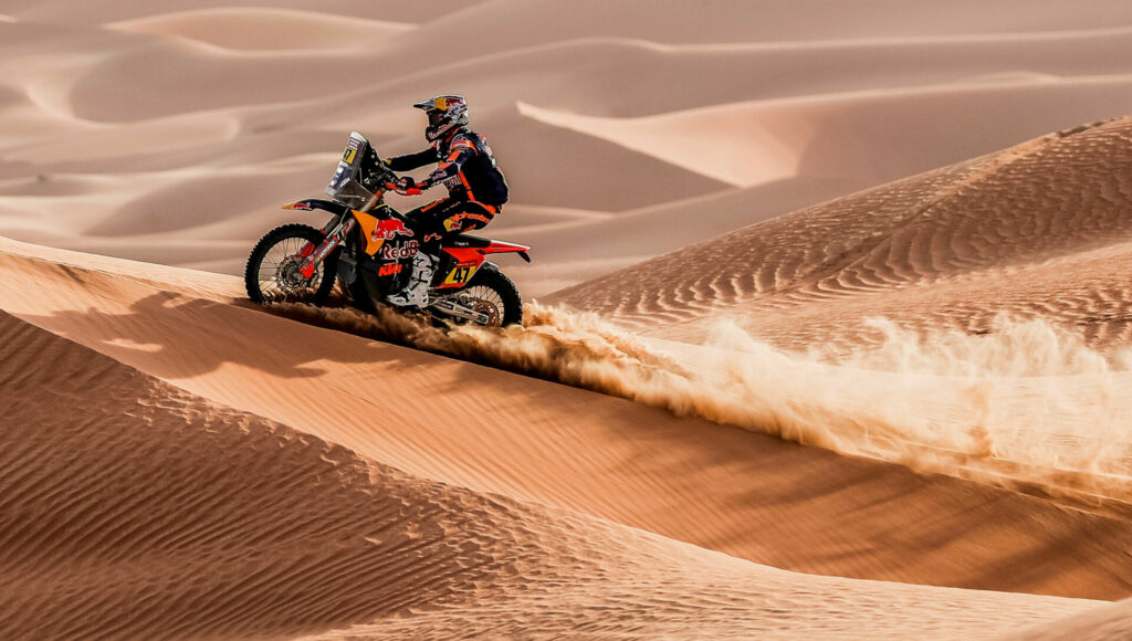 Dakar Rally: Kevin Benavides Wins Stage 13, Price Retains Overall Lead - Roadracing World ...