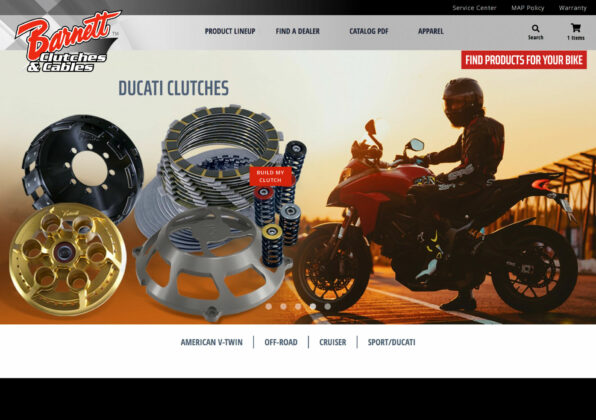 Barnett Clutches And Cables Launches All-New Website - Roadracing World ...