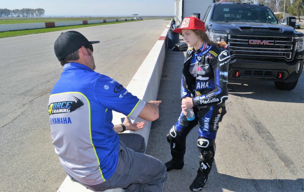 Seen At The Racetrack...Kayla Yaakov At Buttonwillow - Roadracing World ...