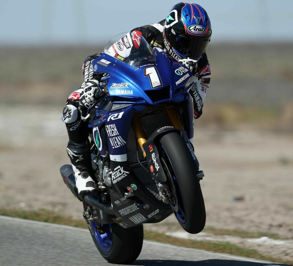 MotoAmerica: Yamaha Riders Testing At Buttonwillow - Roadracing World ...