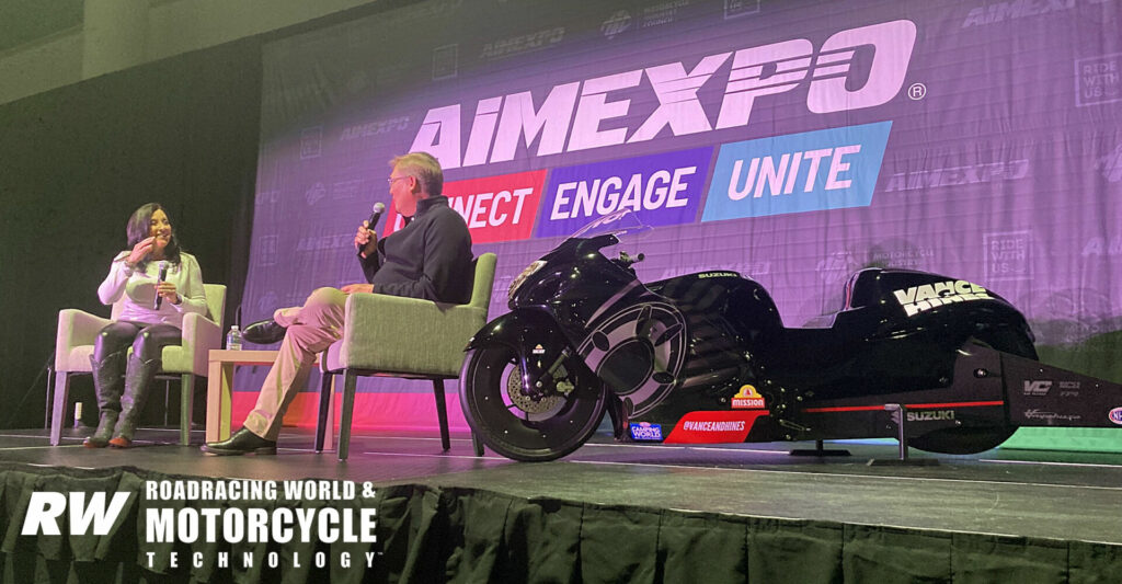 AIMExpo: Angelle Sampey Not Done Racing Pro Stock Dragbikes ...