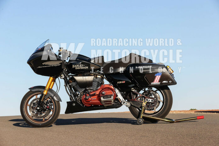 MotoAmerica: Riding Harley-Davidson's Road Glide 131R Bagger Racebike ...