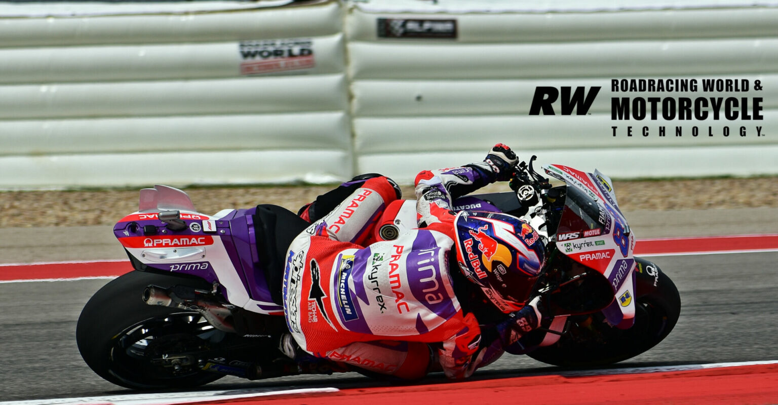 MotoGP: Martin Fastest Overall On Overcast Day At COTA - Roadracing ...