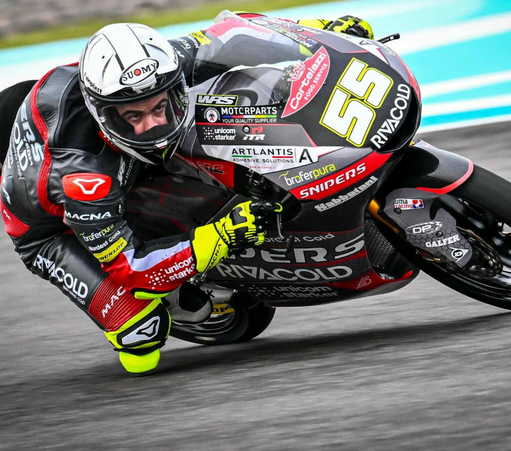 Moto3: Fenati Fastest In Wet FP3 In Argentina - Roadracing World ...