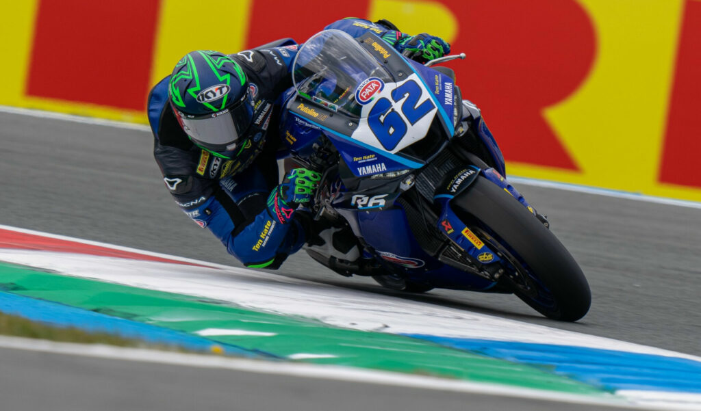 World Supersport: Manzi Tops Tight FP1 At Assen - Roadracing World ...