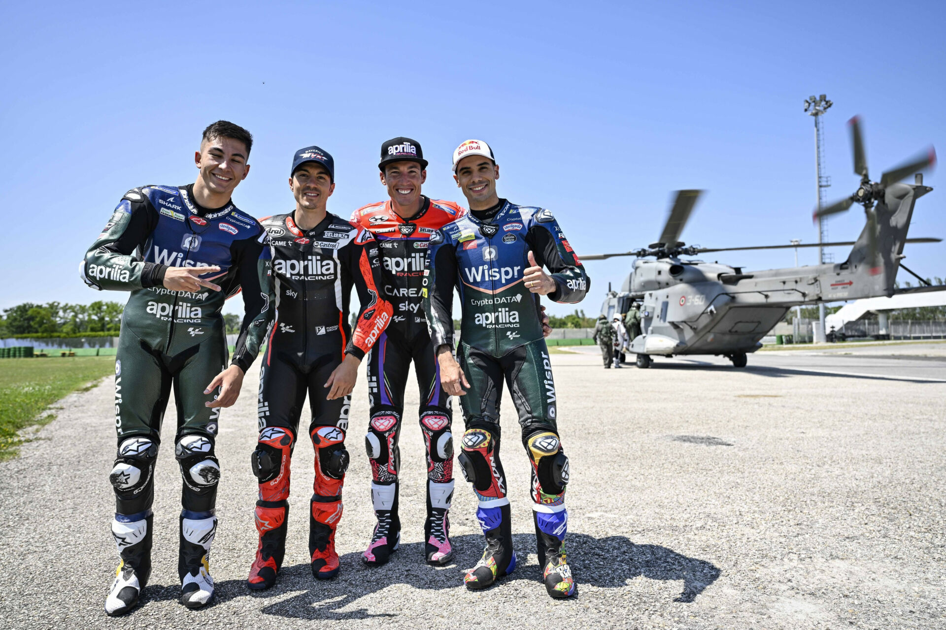 Aprilia All Stars At Misano Raises Money For Flood Relief Efforts ...