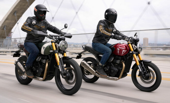 Triumph Launches Two All-New 400cc Single-Cylinder Models - Roadracing ... Triumph Launches Two All-New 400cc Single-Cylinder Models - Roadracing ...