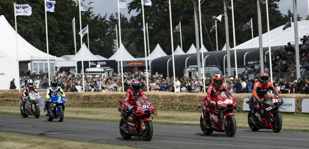 MotoGP: Stars Hit The Course At Goodwood Festival Of Speed - Roadracing ...