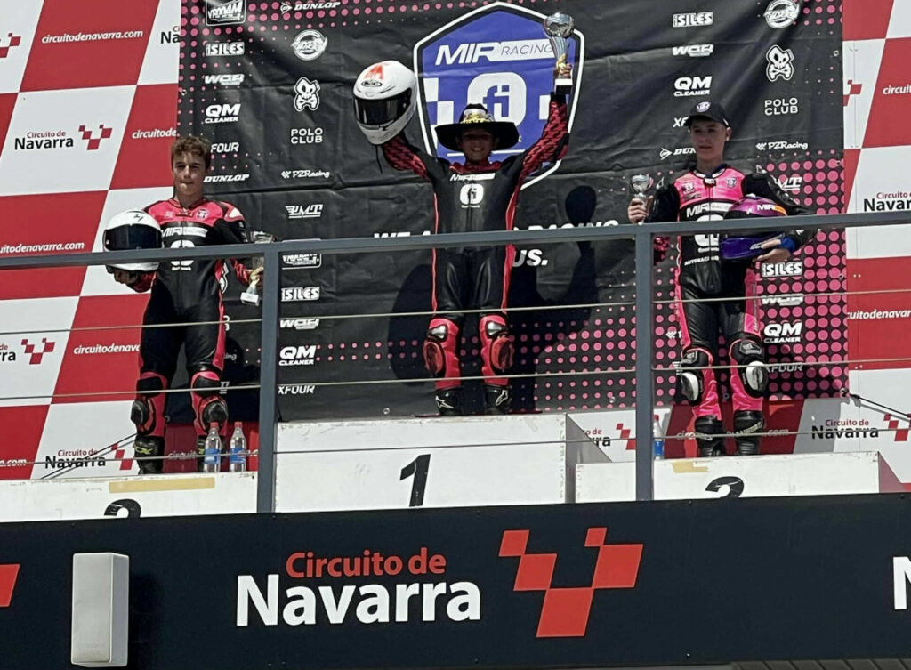 MIR Racing Finetwork Cup: American Sanchez Wins Race One At Navarra ...